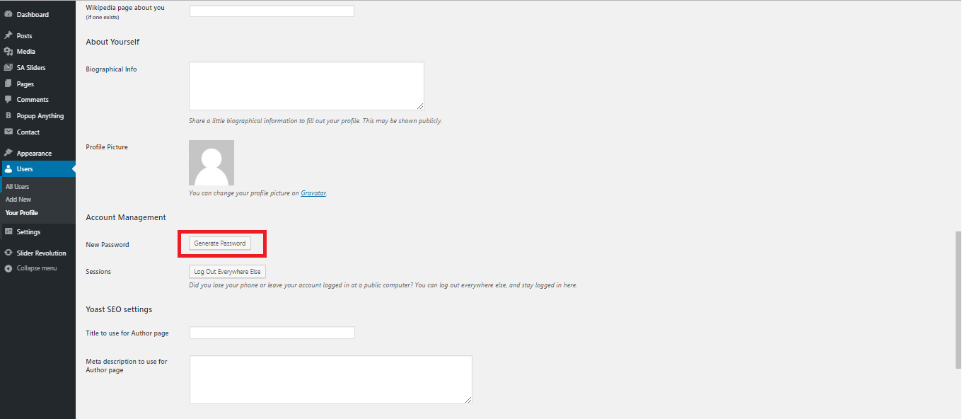 How To Change Website And Hosting Password? | Visible One